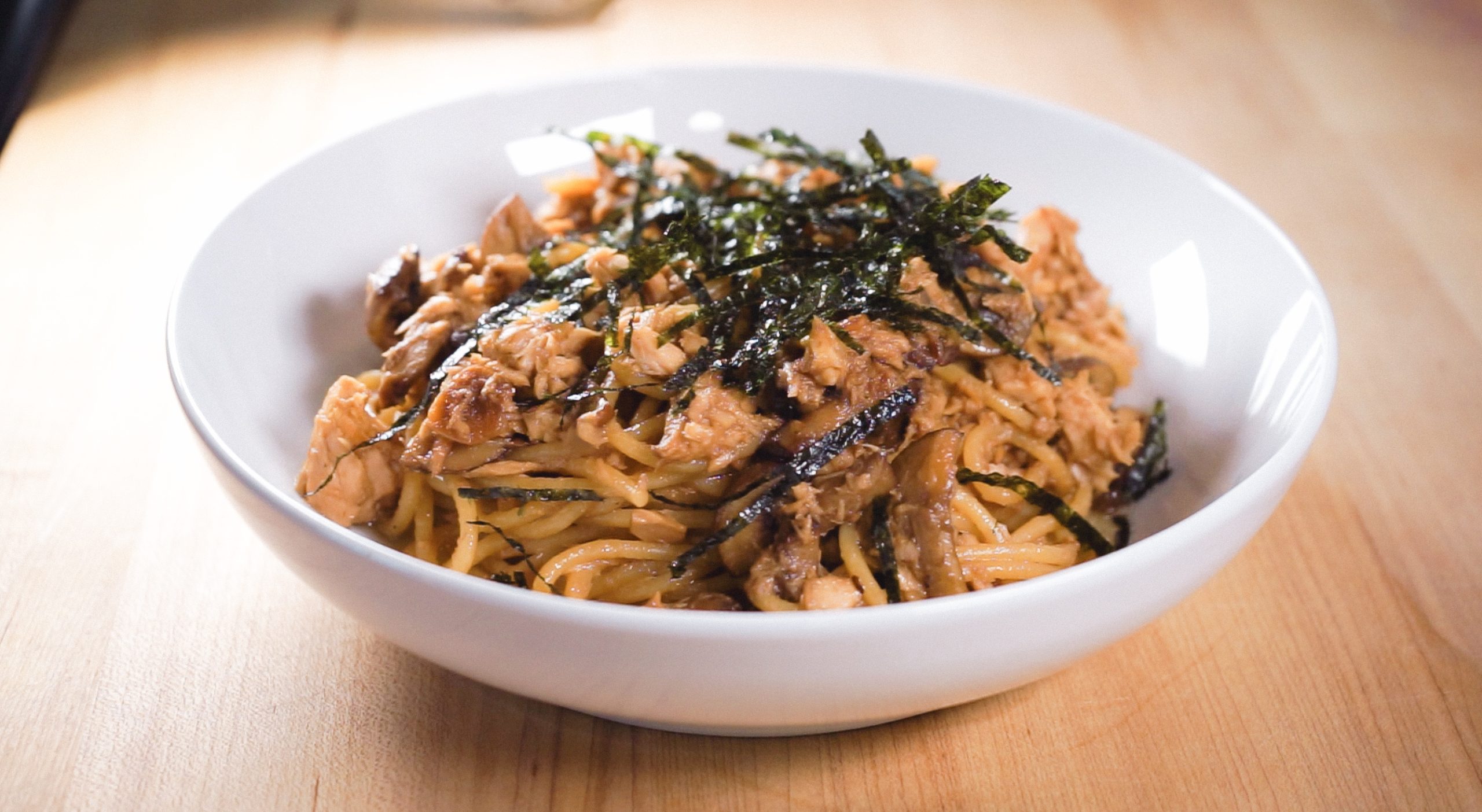 Butter Shoyu Tuna Spaghetti - FeliceMadeThis